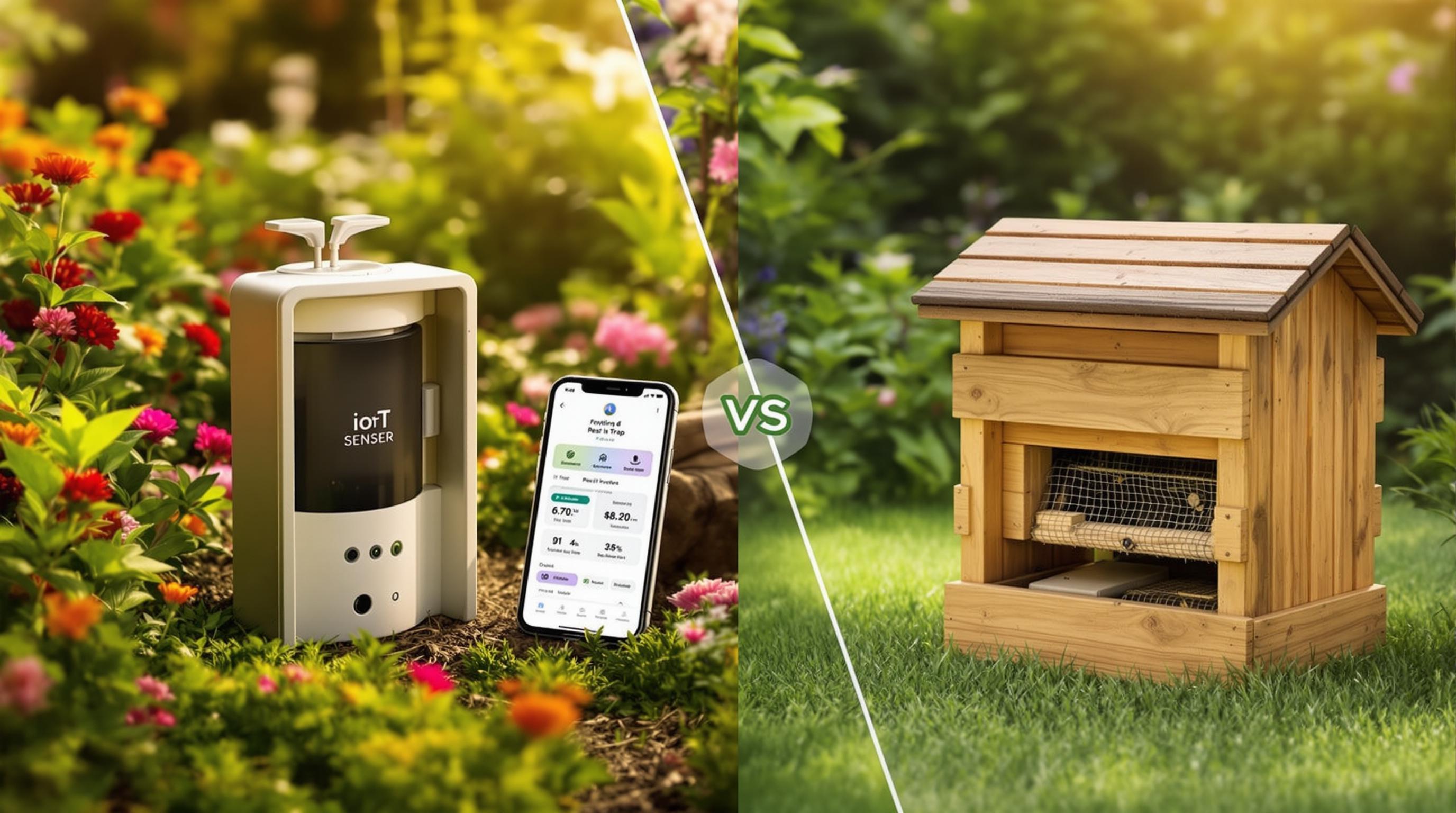 IoT vs. Traditional Pest Monitoring S... - AIGardenPlanner