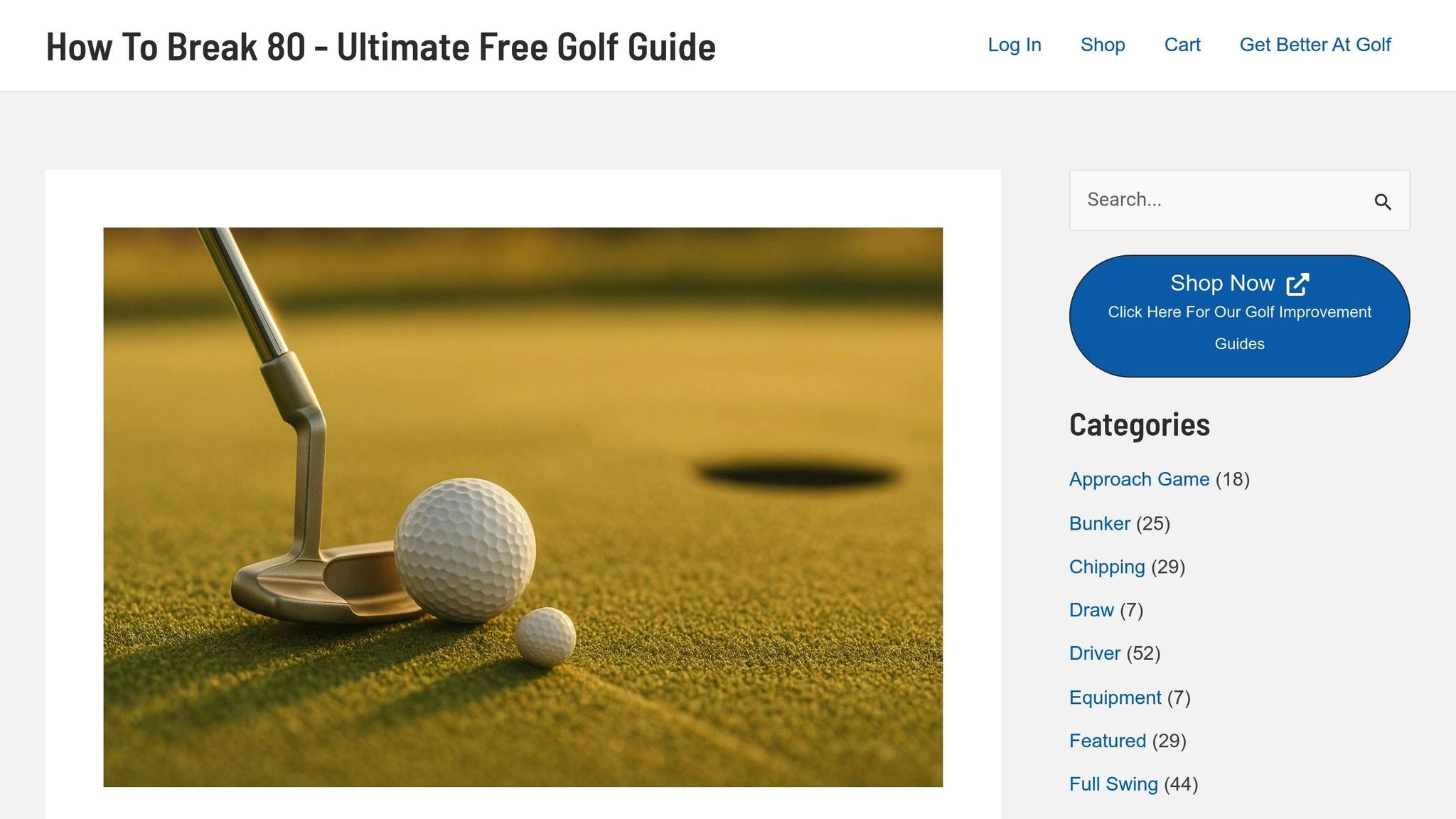 Golf Psychology: Staying Cool Under Pressure - How To Break 80 - Ultimate Free Golf Guide