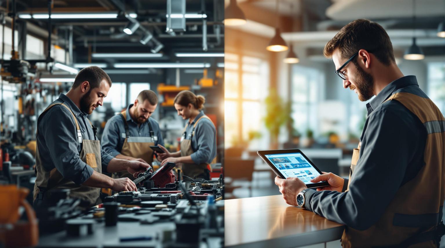 Digital vs Traditional Field Service Training Methods | aiventic