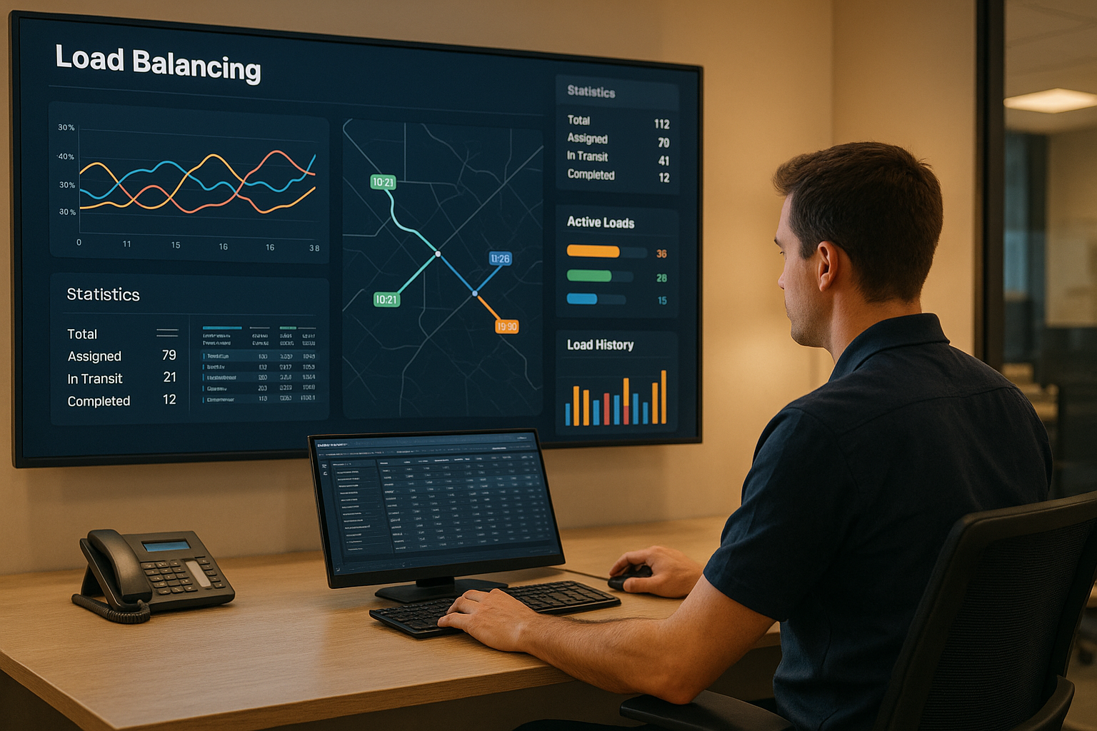 How AI Improves Dispatch Load Balancing | aiventic