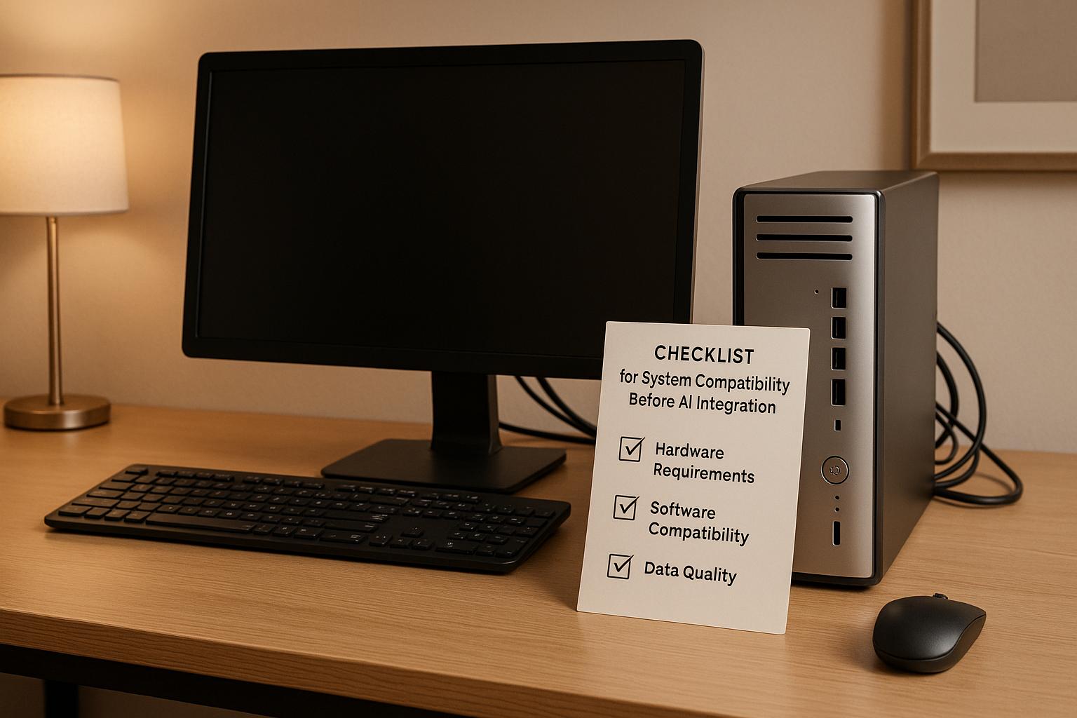 Checklist for System Compatibility Before AI Integration | aiventic