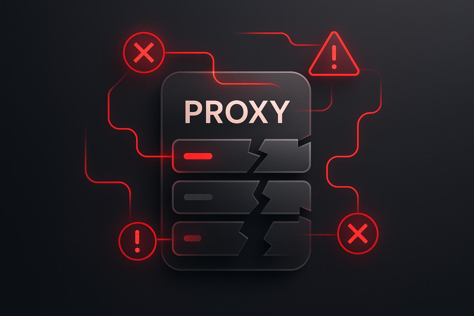 Proxy Connection Errors: Causes and Fixes - BirdProxies Blog