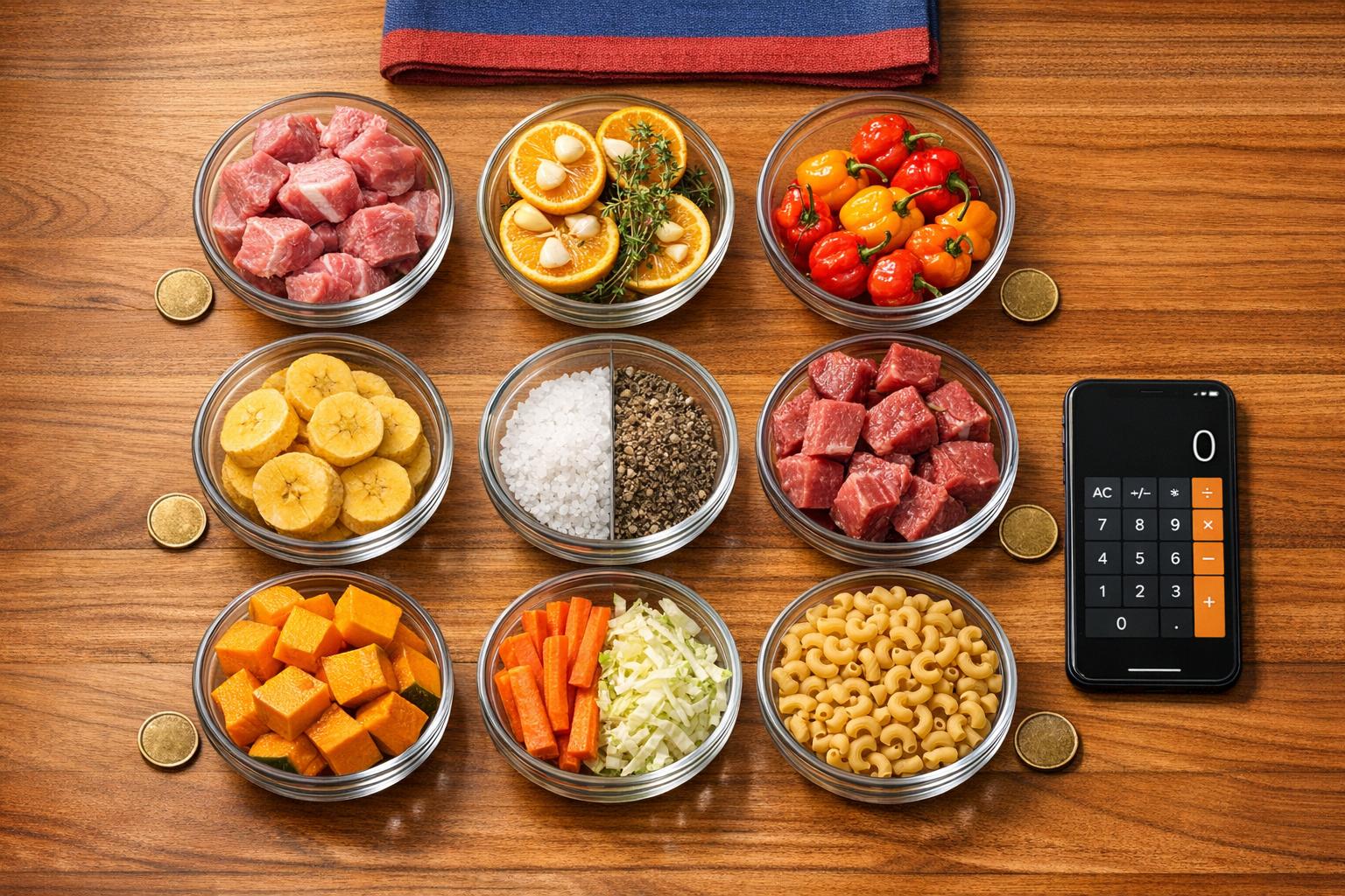 Haitian Food Cost Calculator