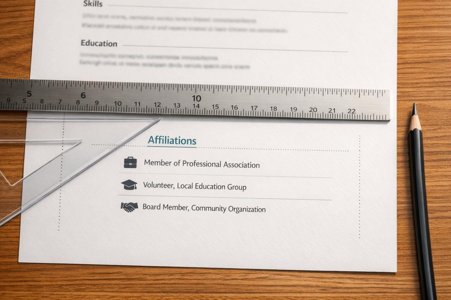 Affiliations on a Resume: Guide With Examples & Tips