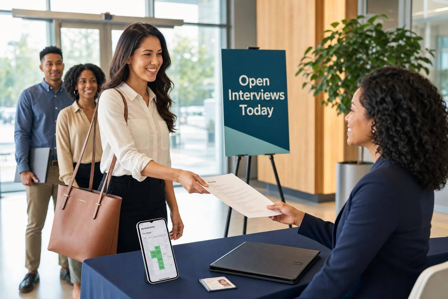 Open Interview Guide: Prepare, Walk In, Get Hired Fast