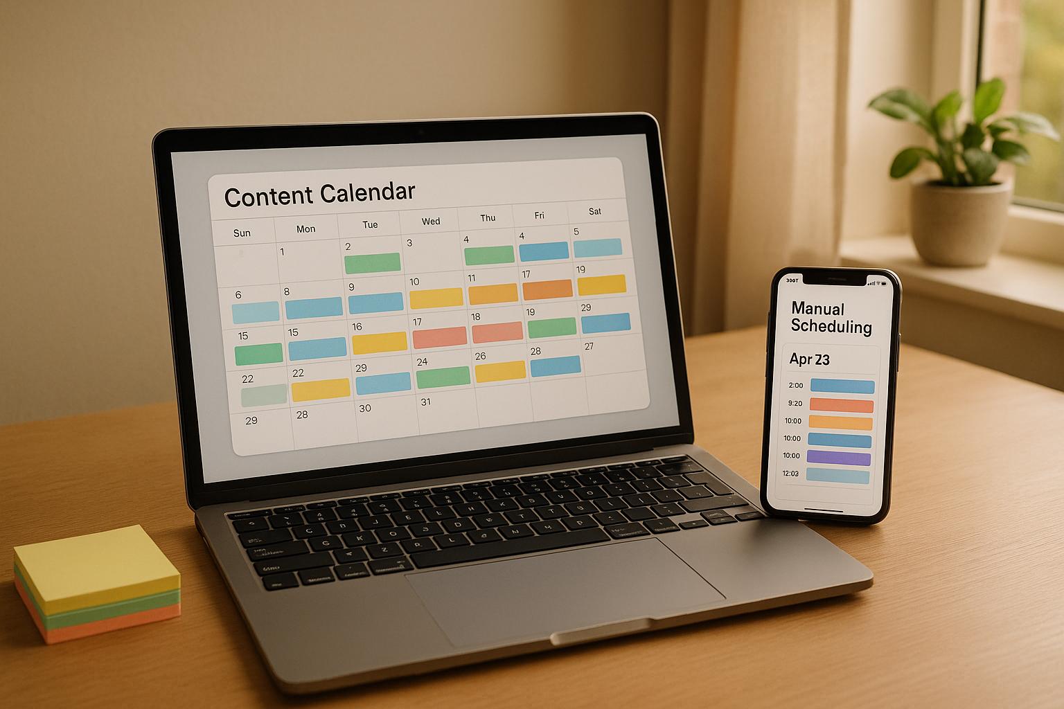 Content Calendar vs Manual Scheduling for YouTube | LongStories.ai