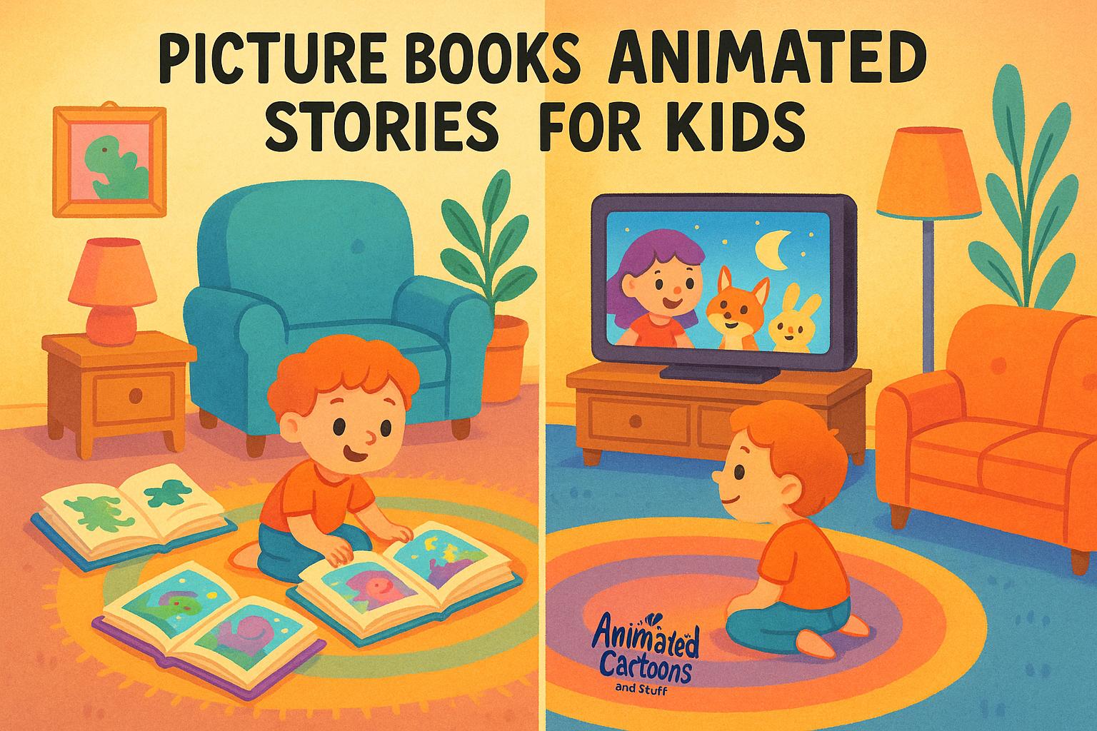 Picture Books vs. Animated Stories for Kids | LongStories.ai