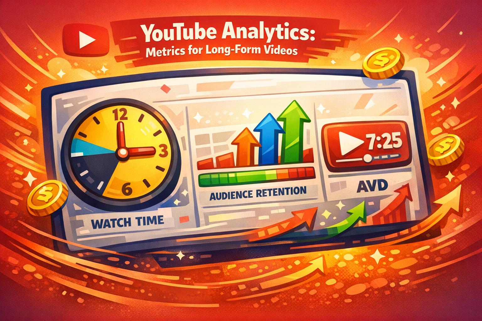 YouTube Analytics: Metrics for Long-Form Videos | LongStories.ai