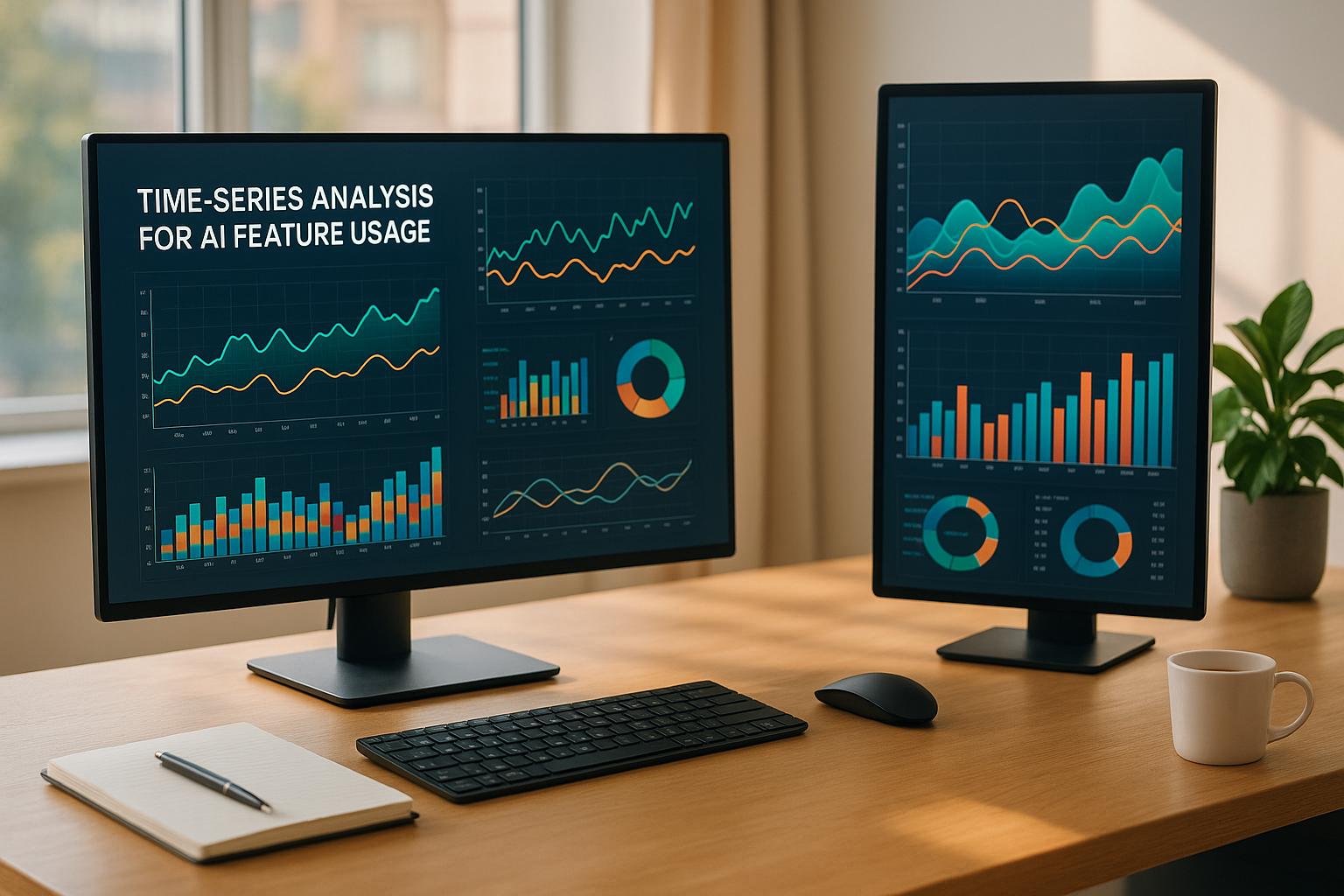 Time-Series Analysis for AI Feature Usage
