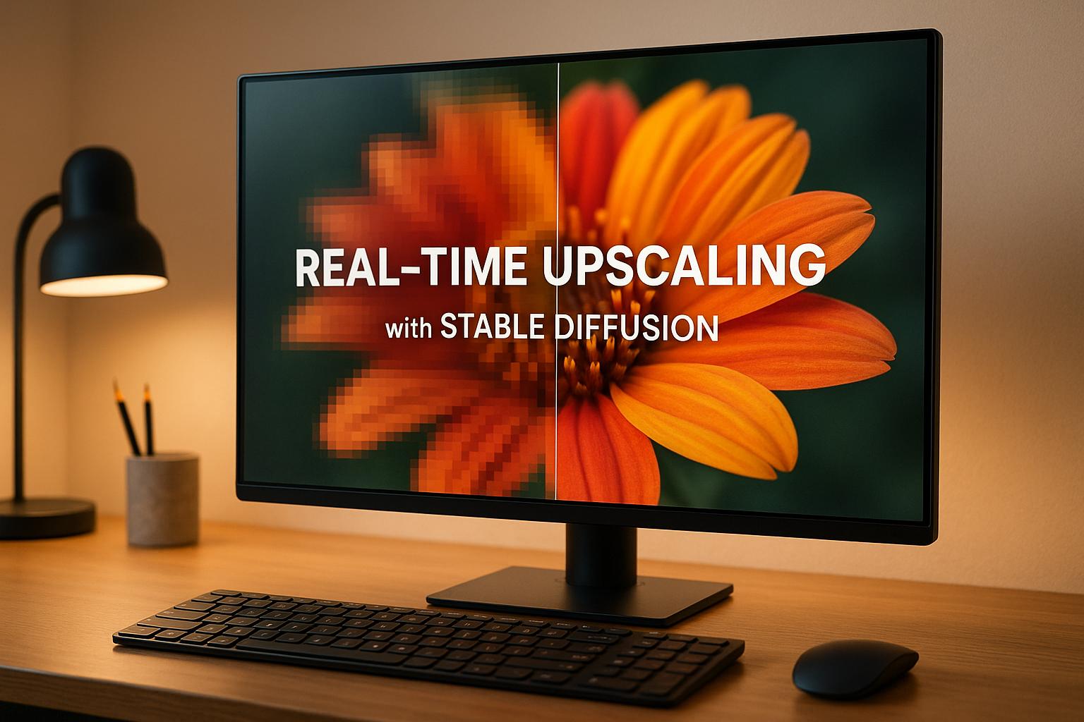Real-Time Upscaling with Stable Diffusion: Guide