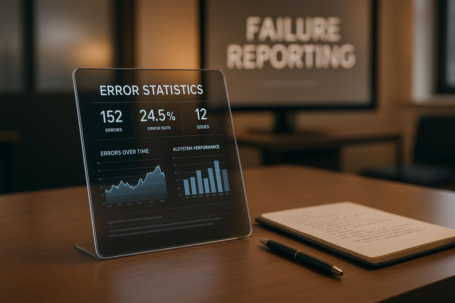 Failure Reporting in AI: Key Standards