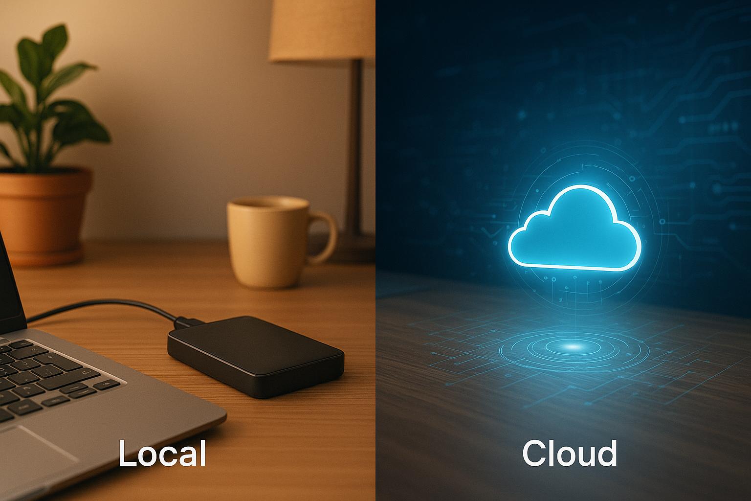 Local vs. Cloud Backup Storage: Security Comparison