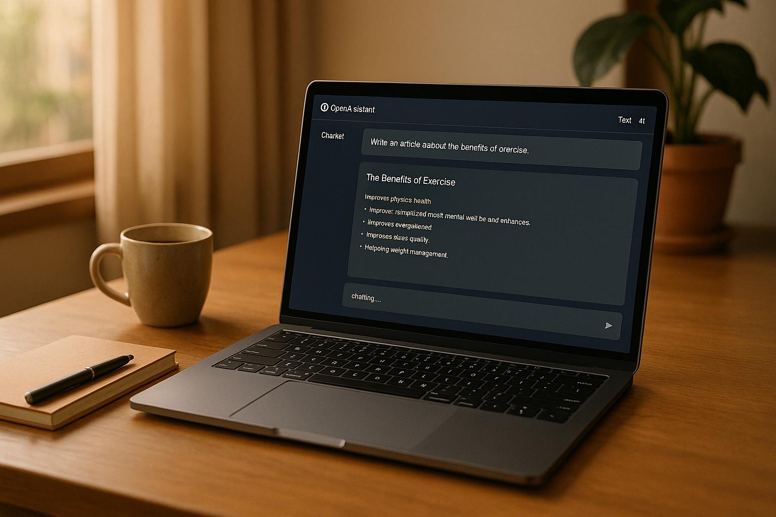 How to use OpenAssistantGPT to make an ai generator text?