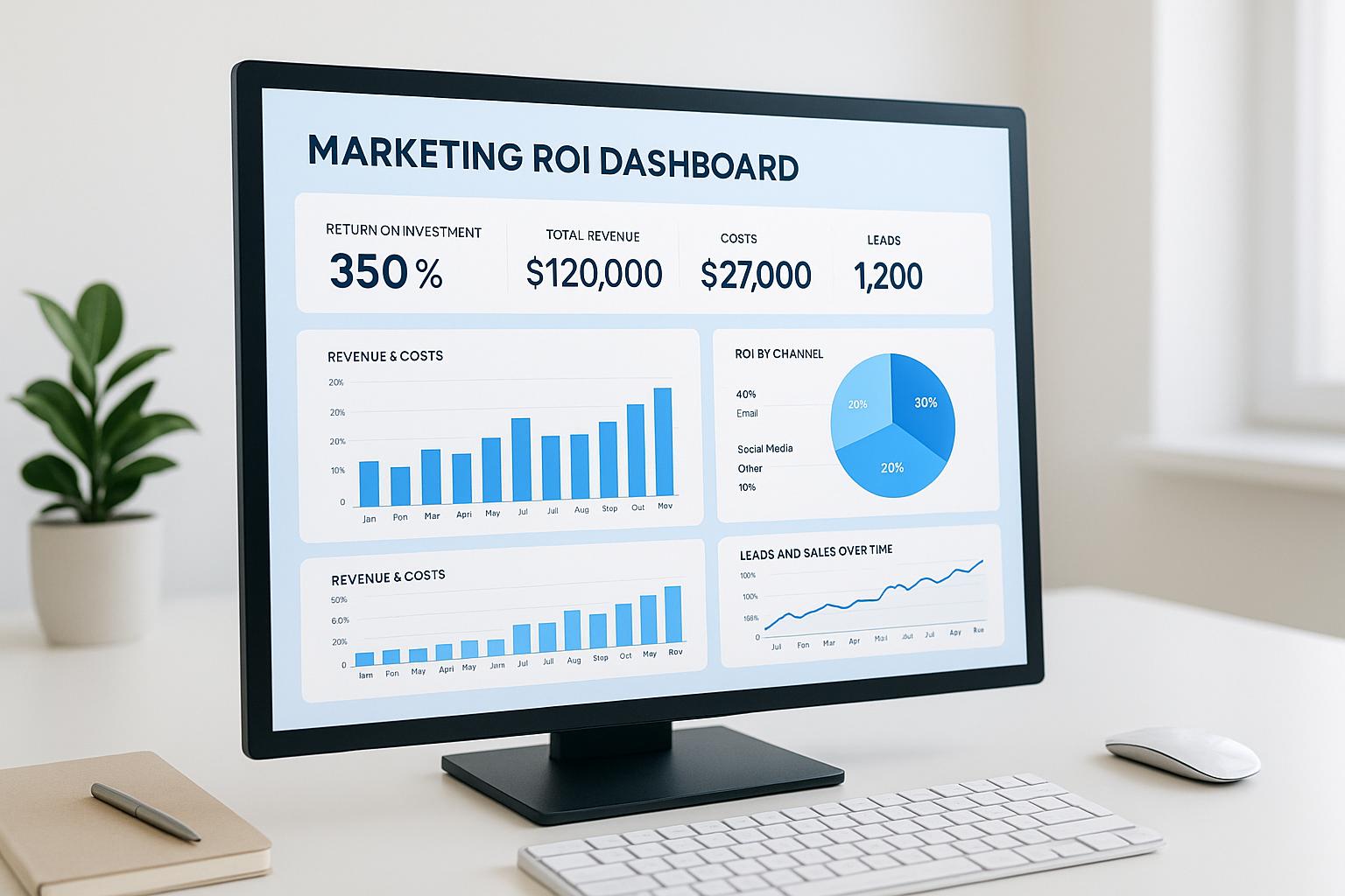 Build ROI Dashboards for Marketing: Complete 2025 Guide