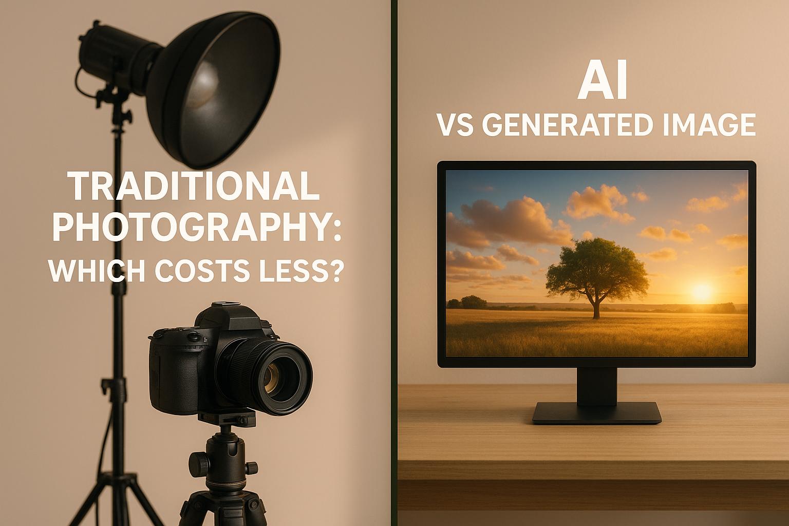 AI vs Traditional Photography: Which Costs Less?