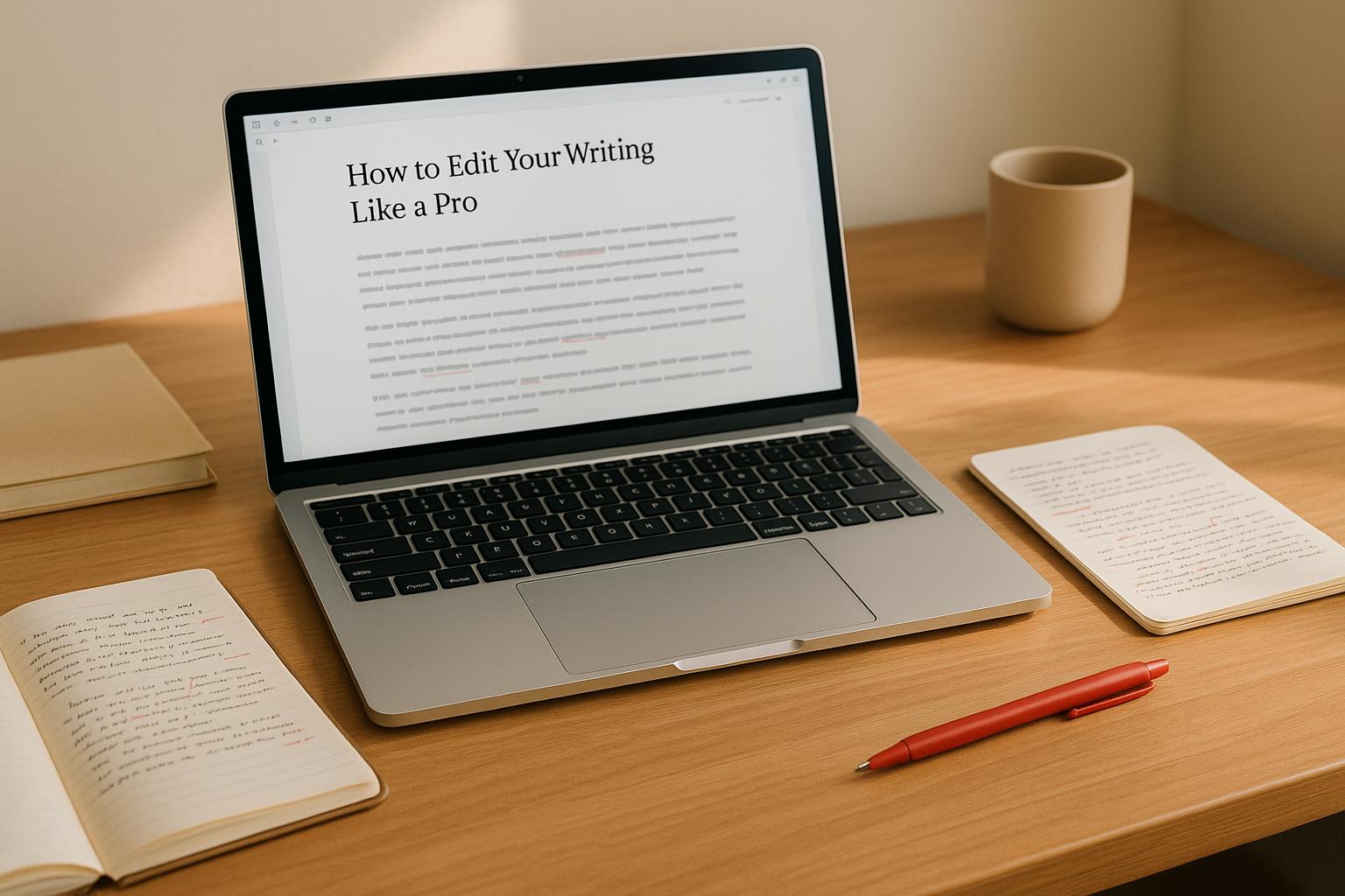 How to Edit Your Writing Like a Pro | Revise