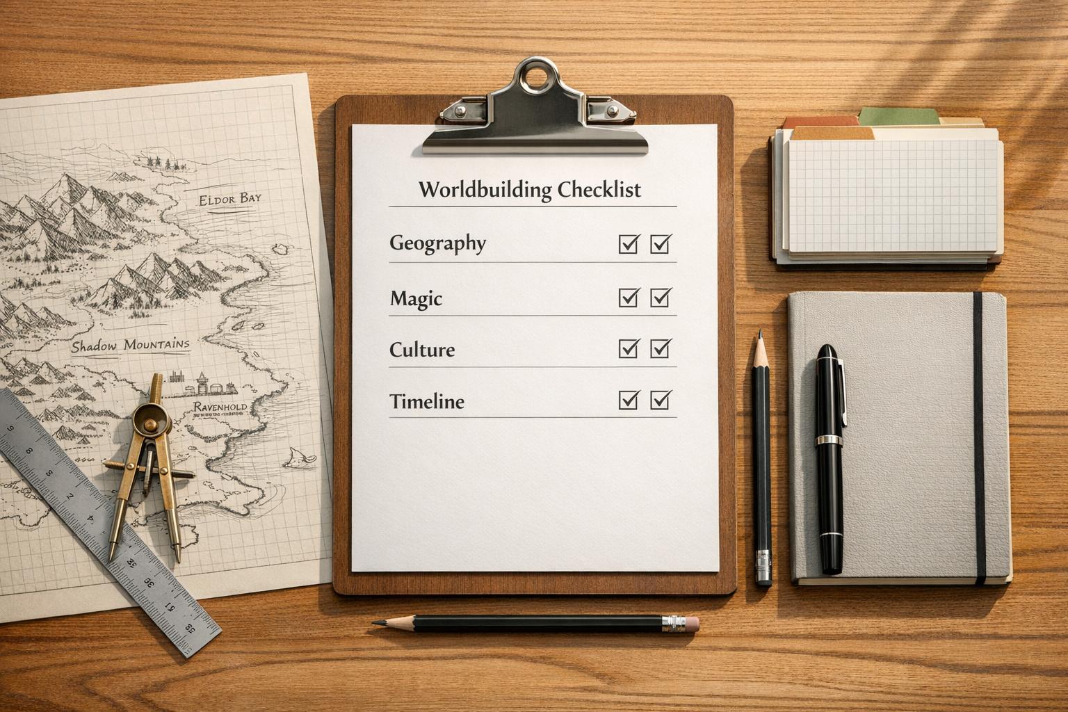 Fantasy Worldbuilding Checklist: How to Keep Your Story Consistent ...