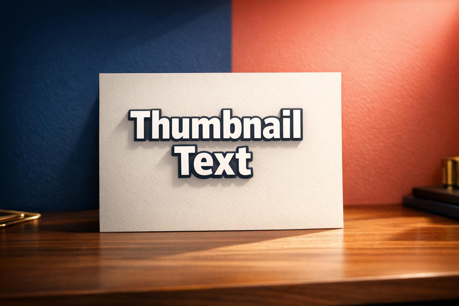 Ultimate Guide to Thumbnail Typography | ThumbnailCreator