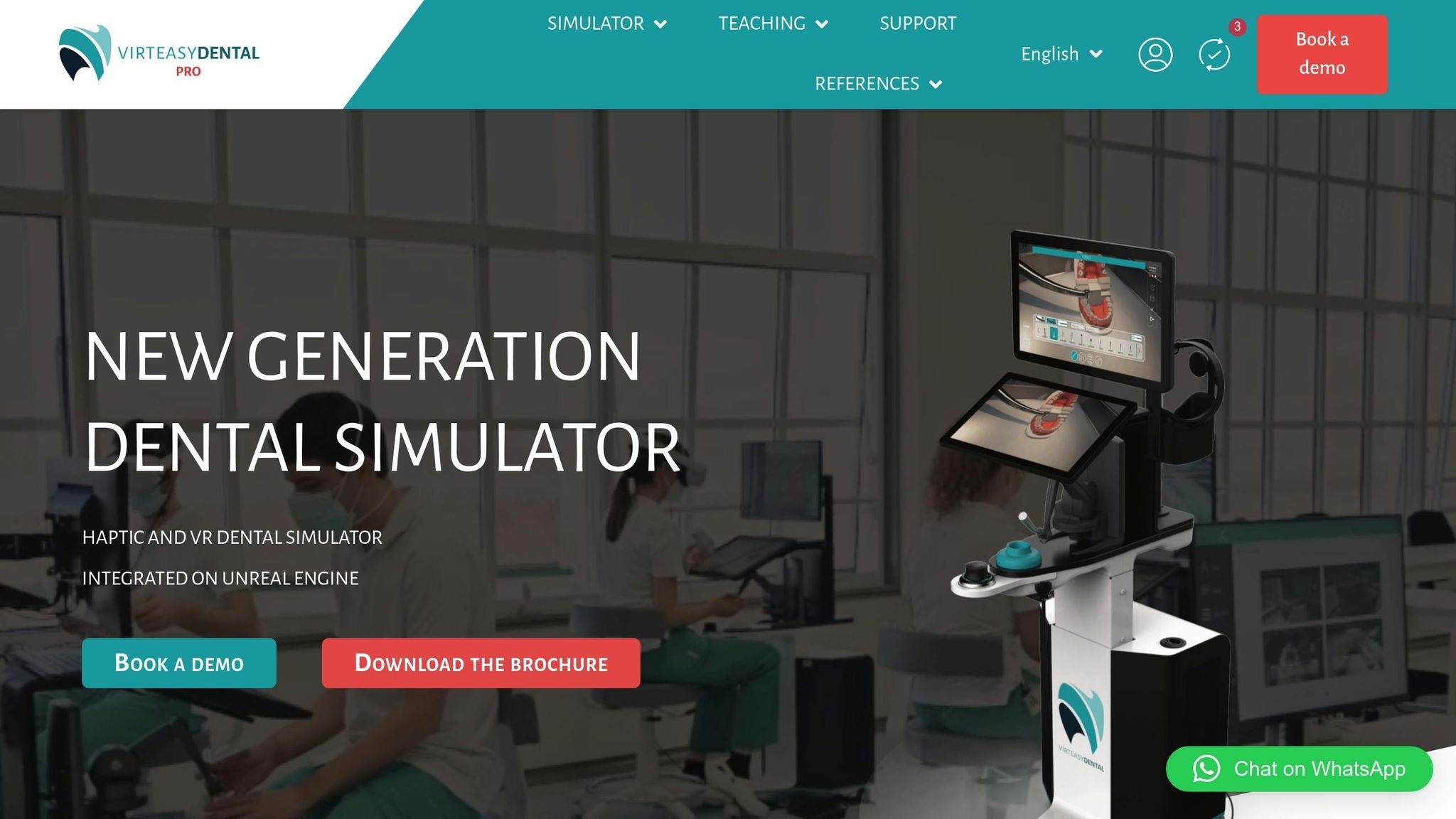 Simulation Tools for Robotic Dental Training - Complete Smiles
