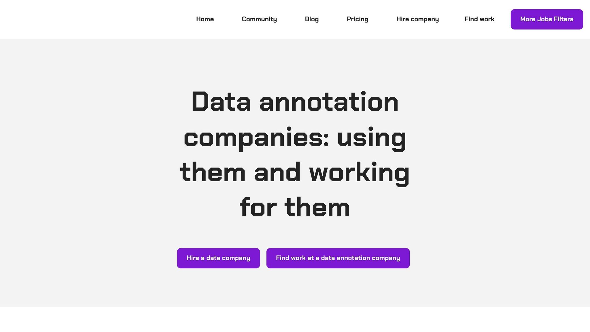 Data Annotation Companies - Directory & Jobs