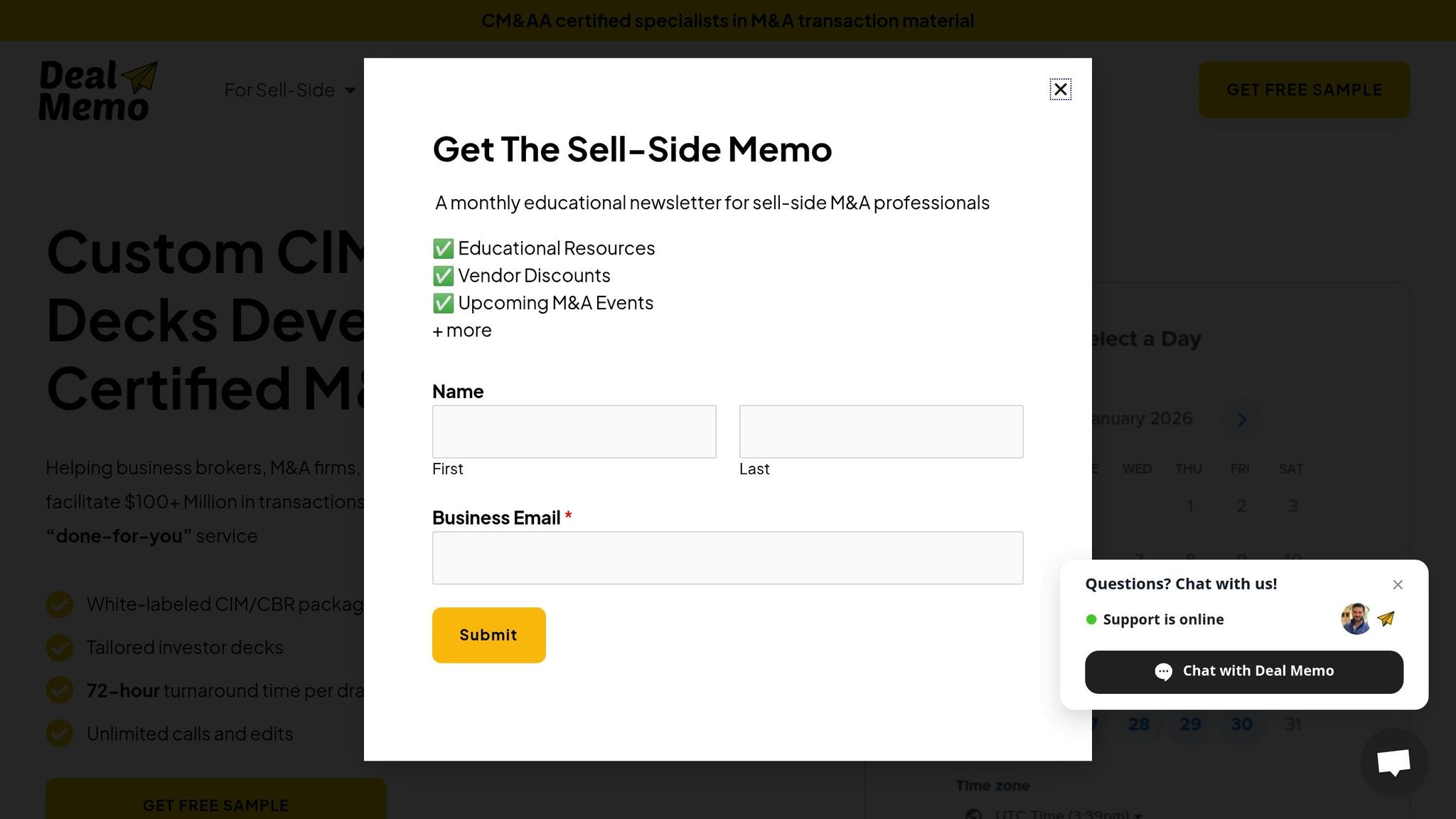 Market Analysis in CIMs: Key Data to Include - Deal Memo
