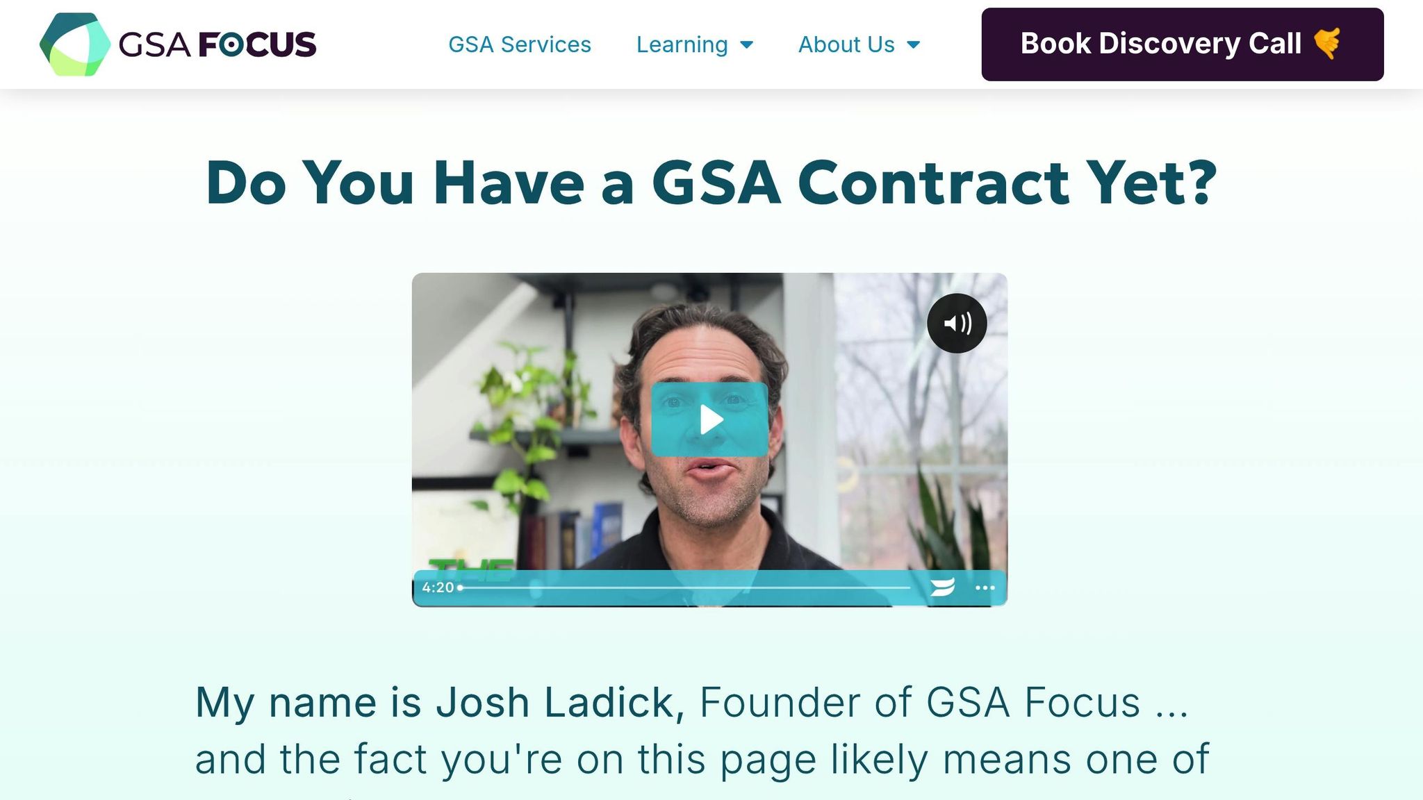 GSA Submission vs. Other Federal Contracts