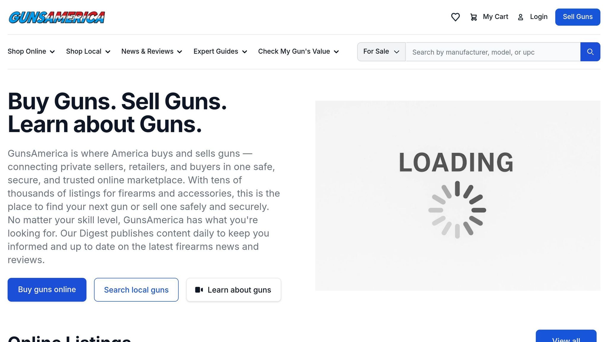 The best platforms for weapon auctions - Gunfinder