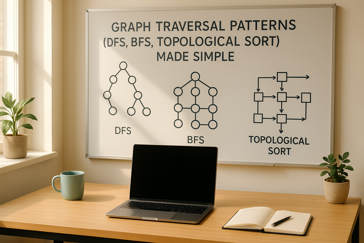 Graph Traversal Patterns (DFS, BFS, Topological Sort) Made Simple