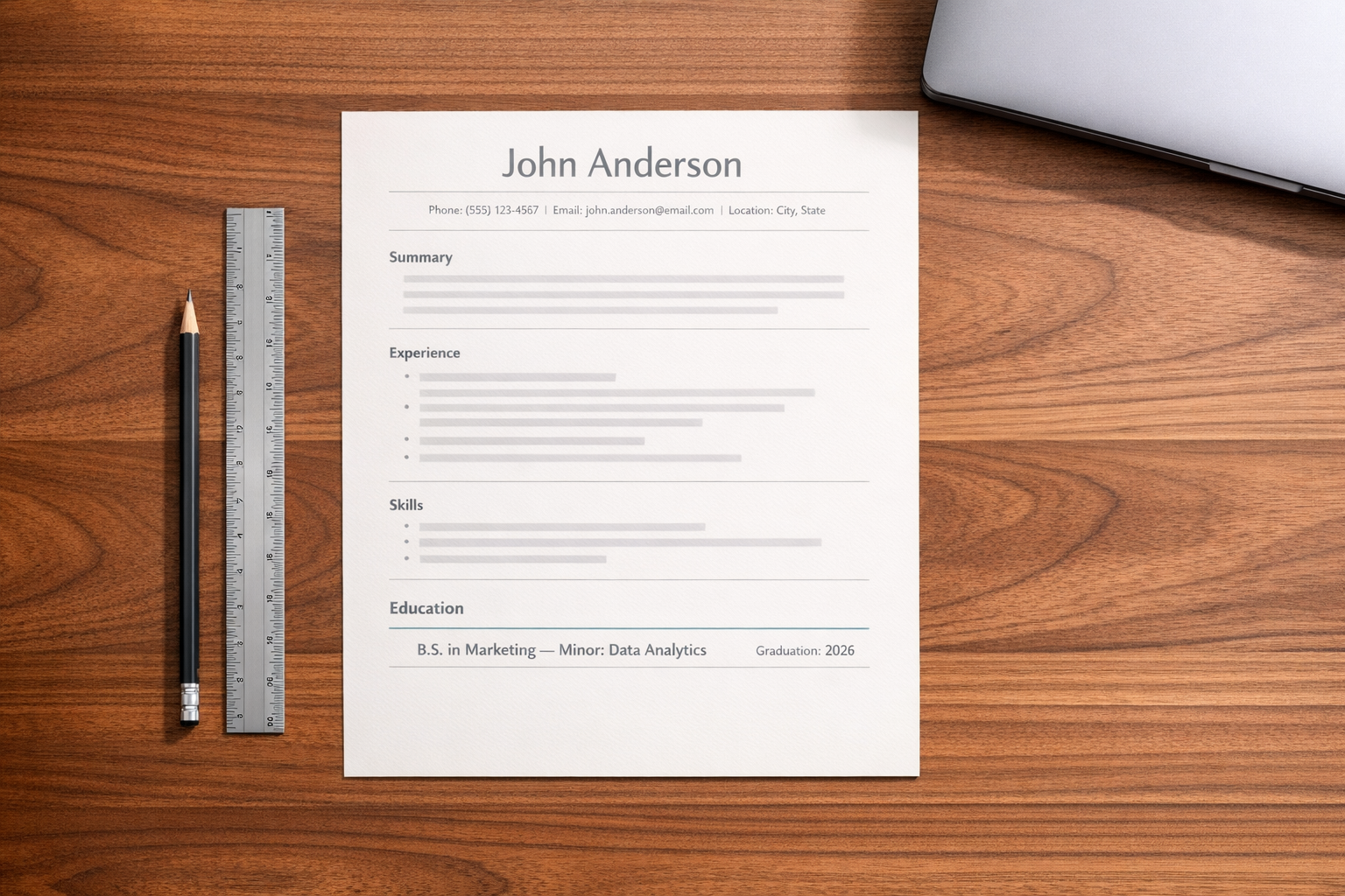 How to List a Minor on Your Resume (With Real Examples for 2026)