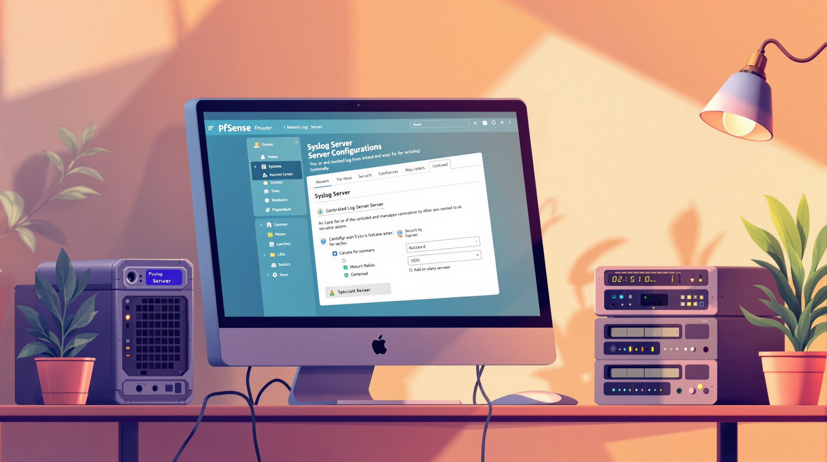 How to configure syslog servers in PfSense - LogCentral