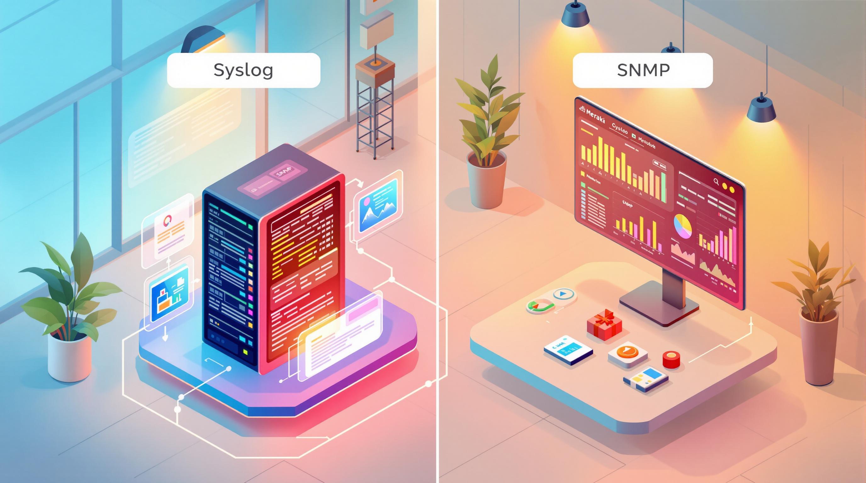 Cisco Meraki Syslog vs SNMP: Key Differences - LogCentral