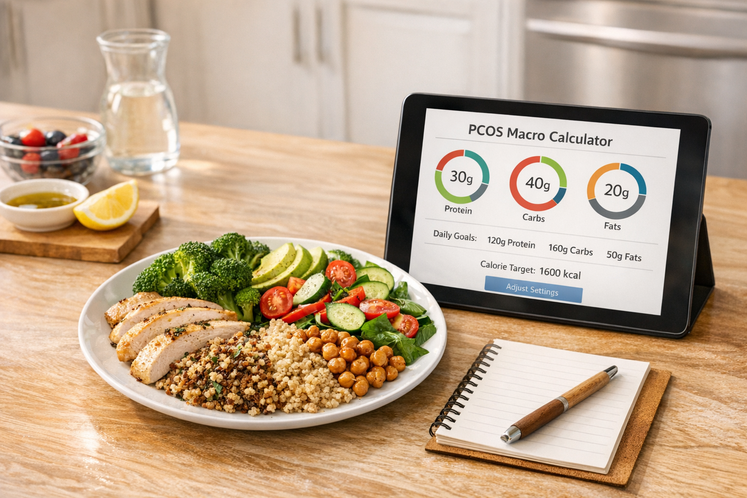 PCOS Diet Macronutrient Calculator Tool - Oana - Posts