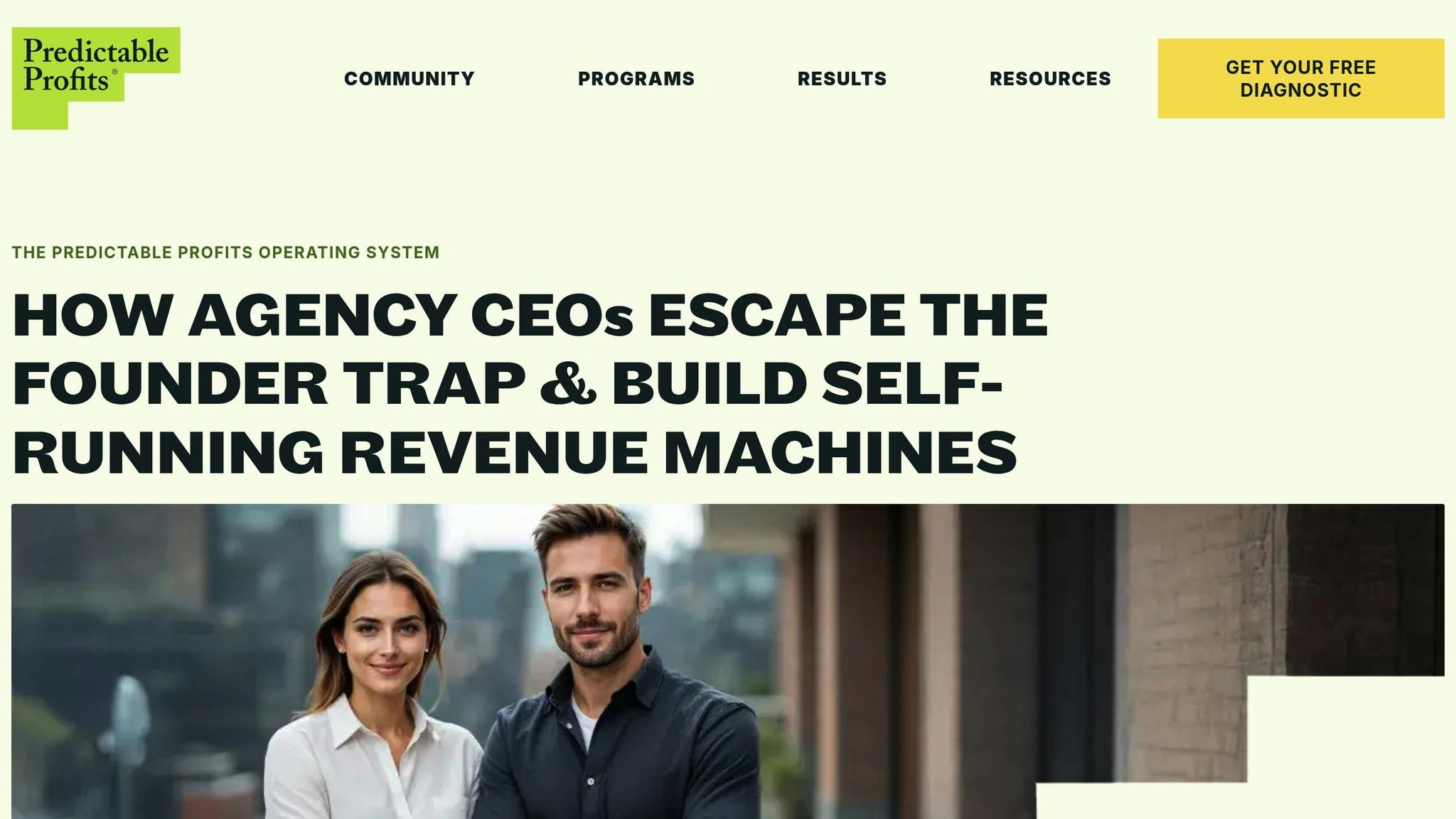 Best Business Coach For Agencies » Predictable Profits