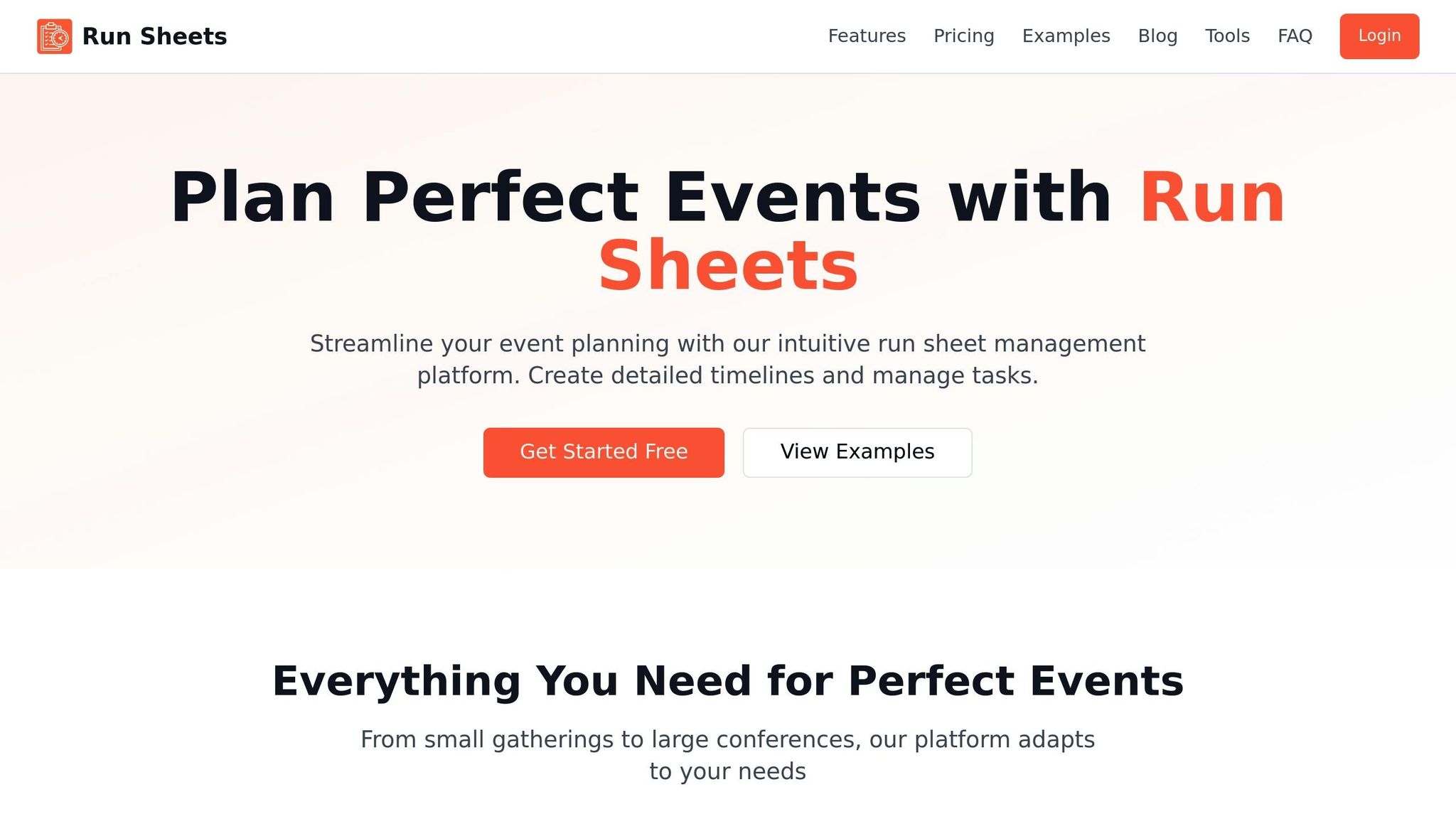 Pre-Event Briefing Checklist for Teams - Run Sheets Blog
