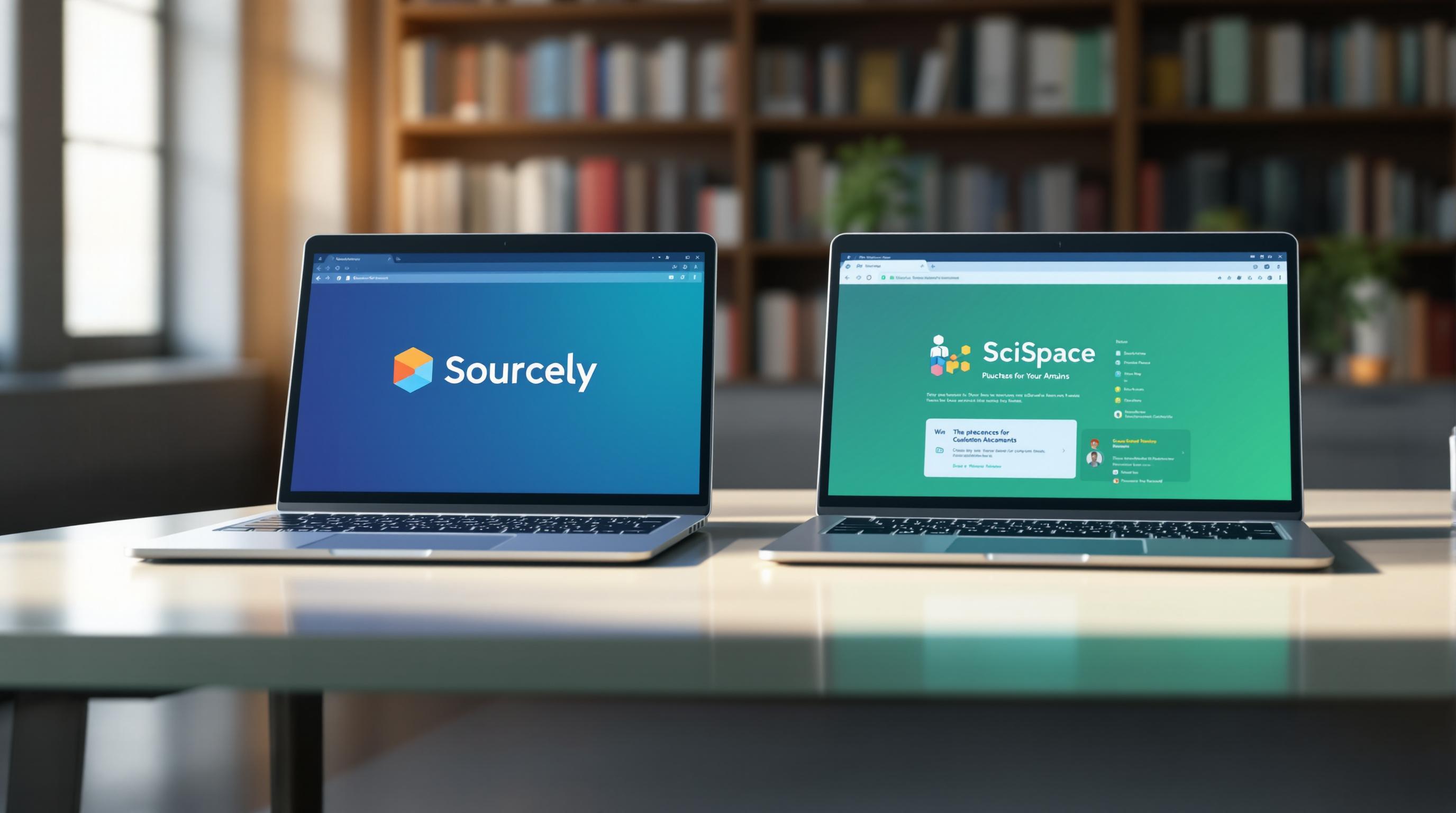 Sourcely vs. SciSpace: A Comprehensive Feature Comparison