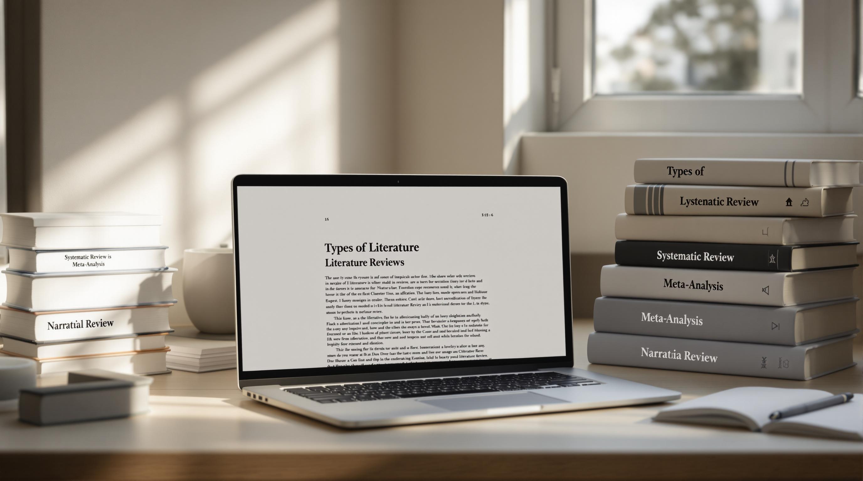 A Guide to the Different Types of Literature Reviews for Researchers