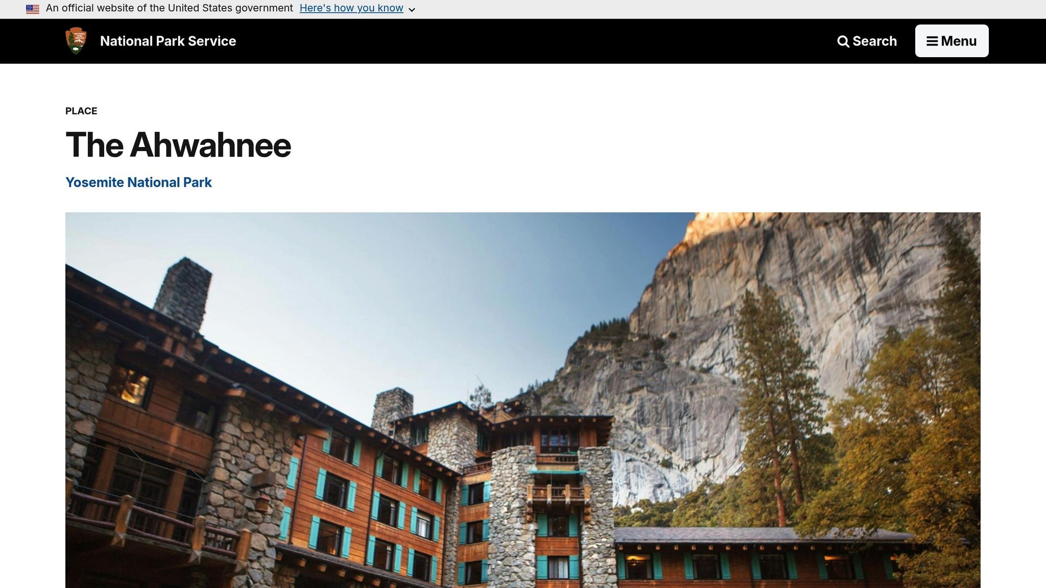 Dining at Historic National Park Lodges