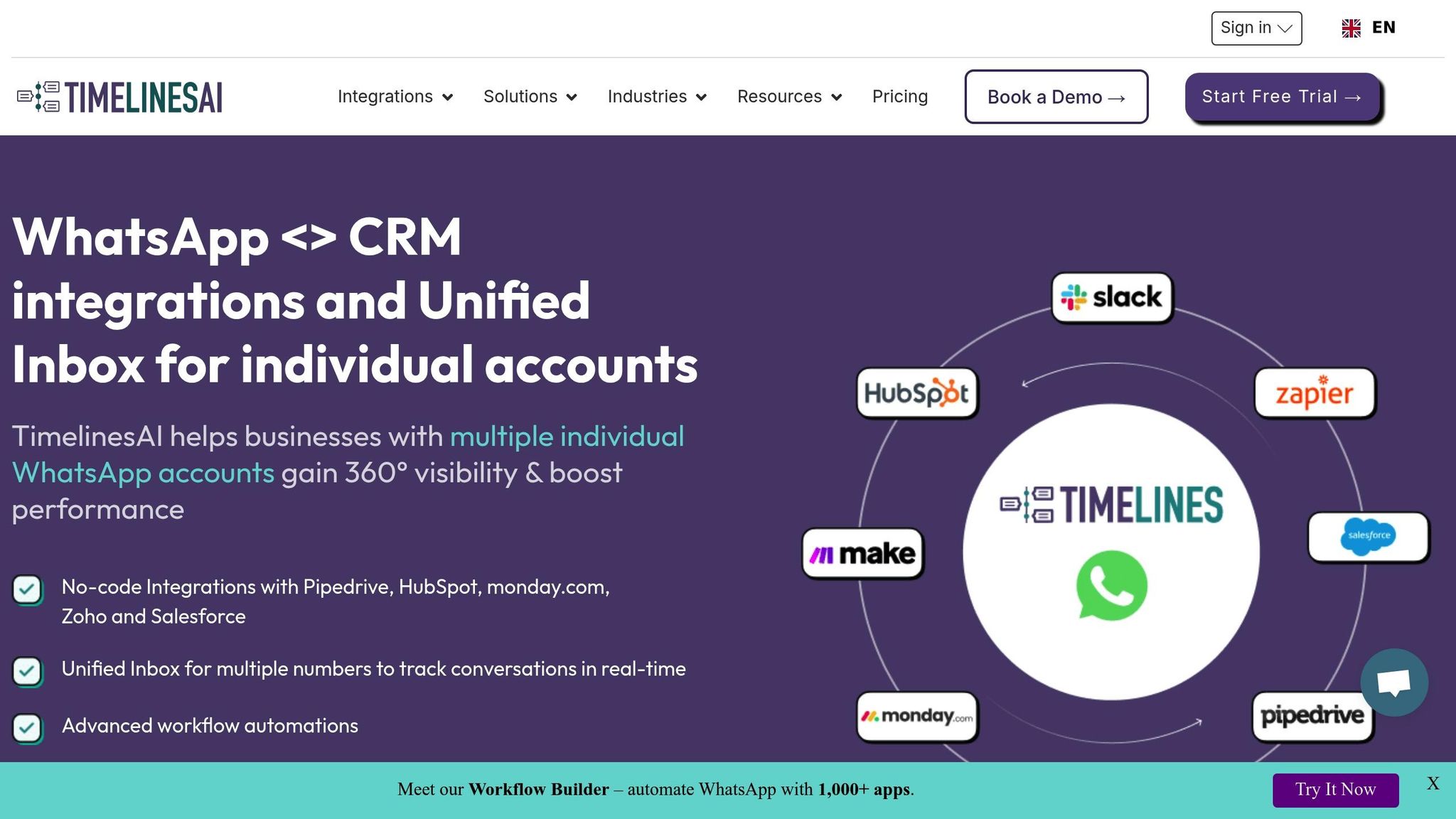 Sync WhatsApp to HubSpot: TimelinesAI Guide - TimelinesAI