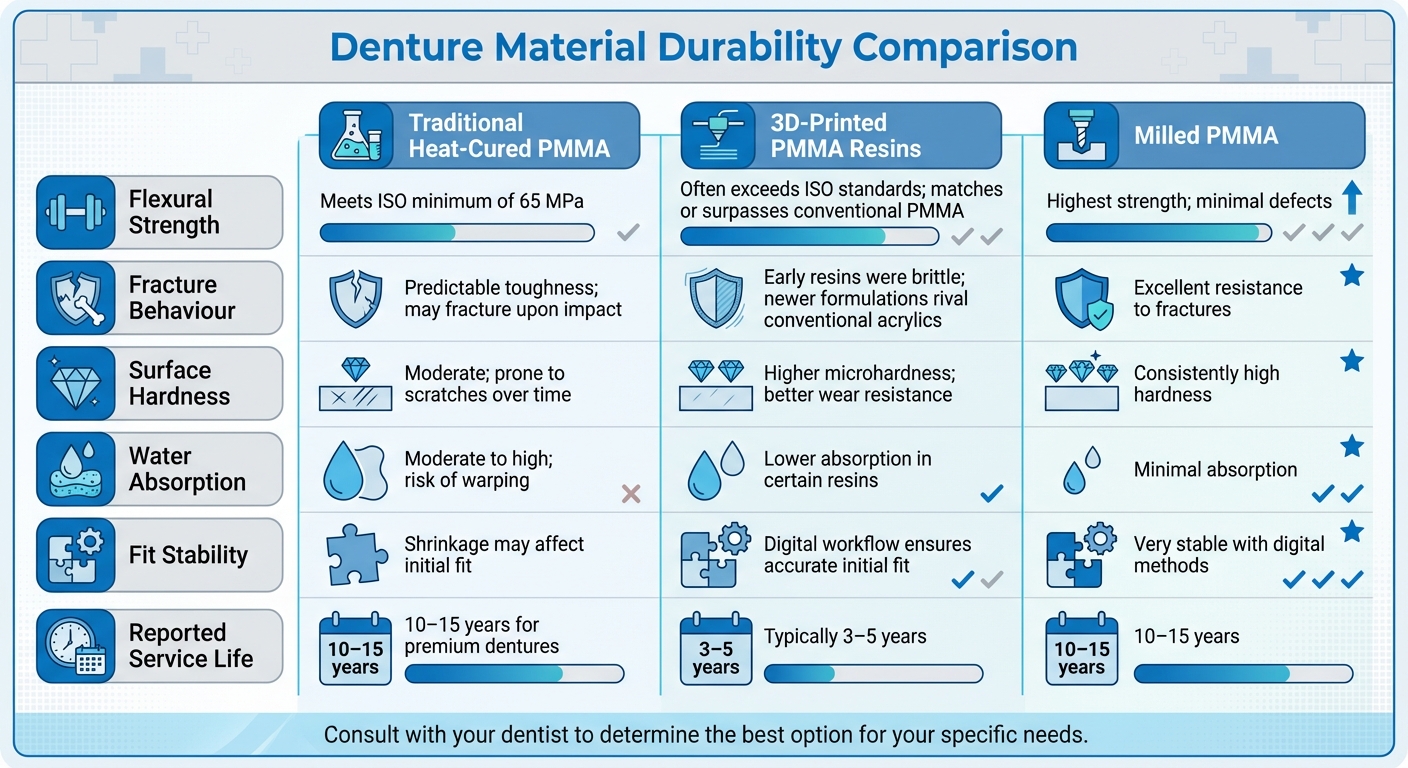 Durability of 3D Printed Dentures vs Traditional Materials - Complete ...