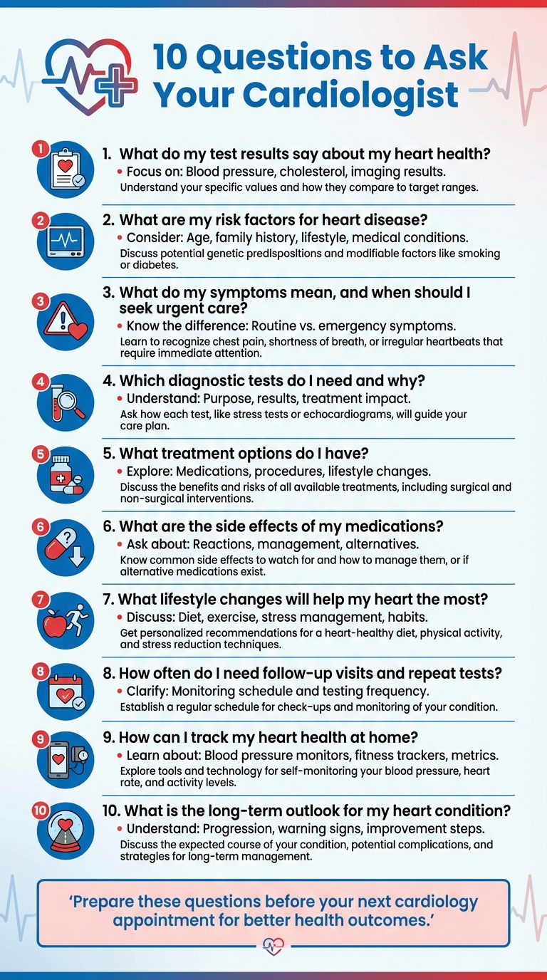 10 Questions to Ask Your Cardiologist at Visits - My Cardiologist | The ...
