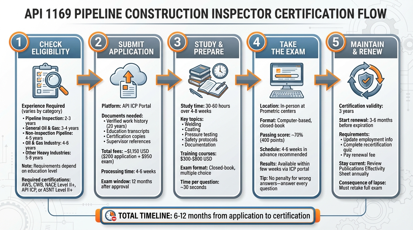 How to Get API 1169 Certified - ABLEMKR