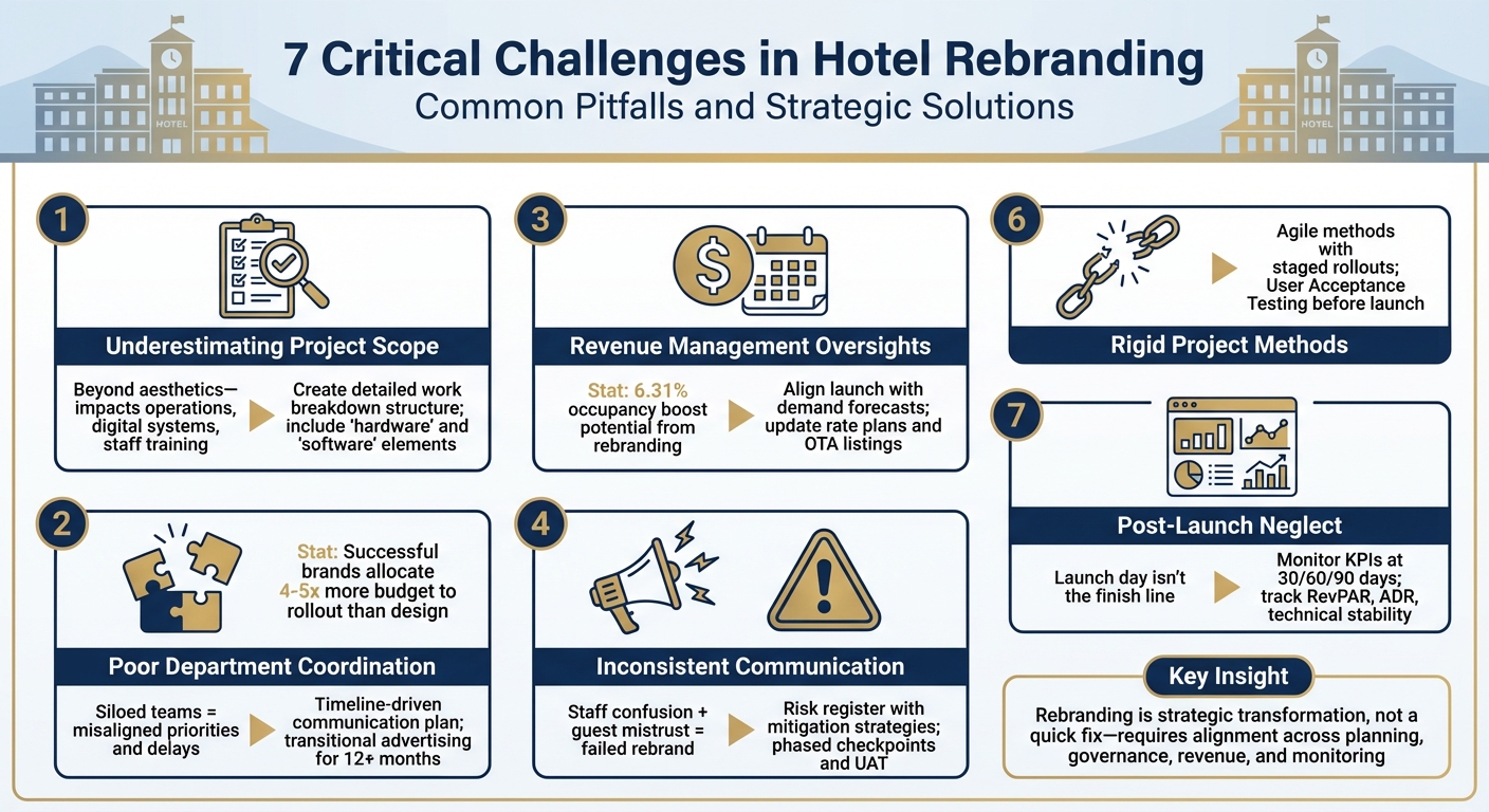 Top Challenges in Rebranding Project Management - Switch Hotel Solutions