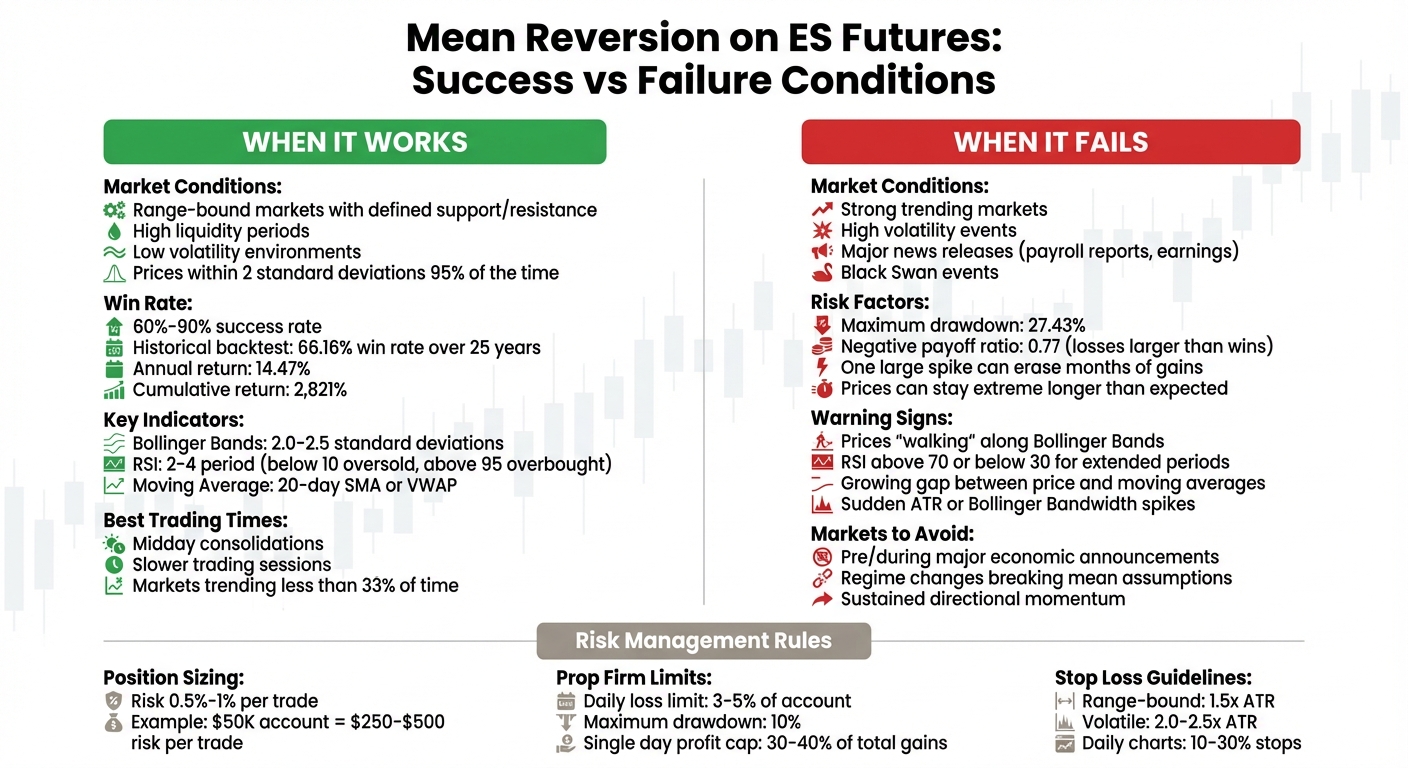 Mean Reversion on ES: When It Works and When It Will Ruin You | Damn ...