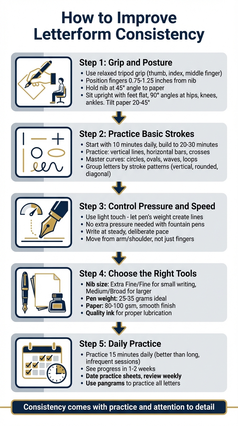 How to Improve Letterform Consistency – Fountain Pen Revolution