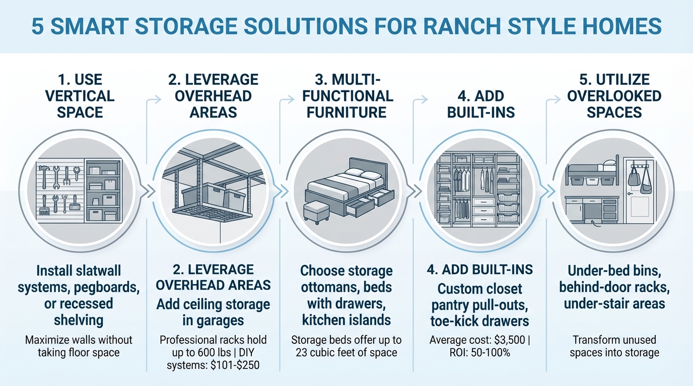 How to Maximize Storage in Ranch Style Homes – Tralon Homes
