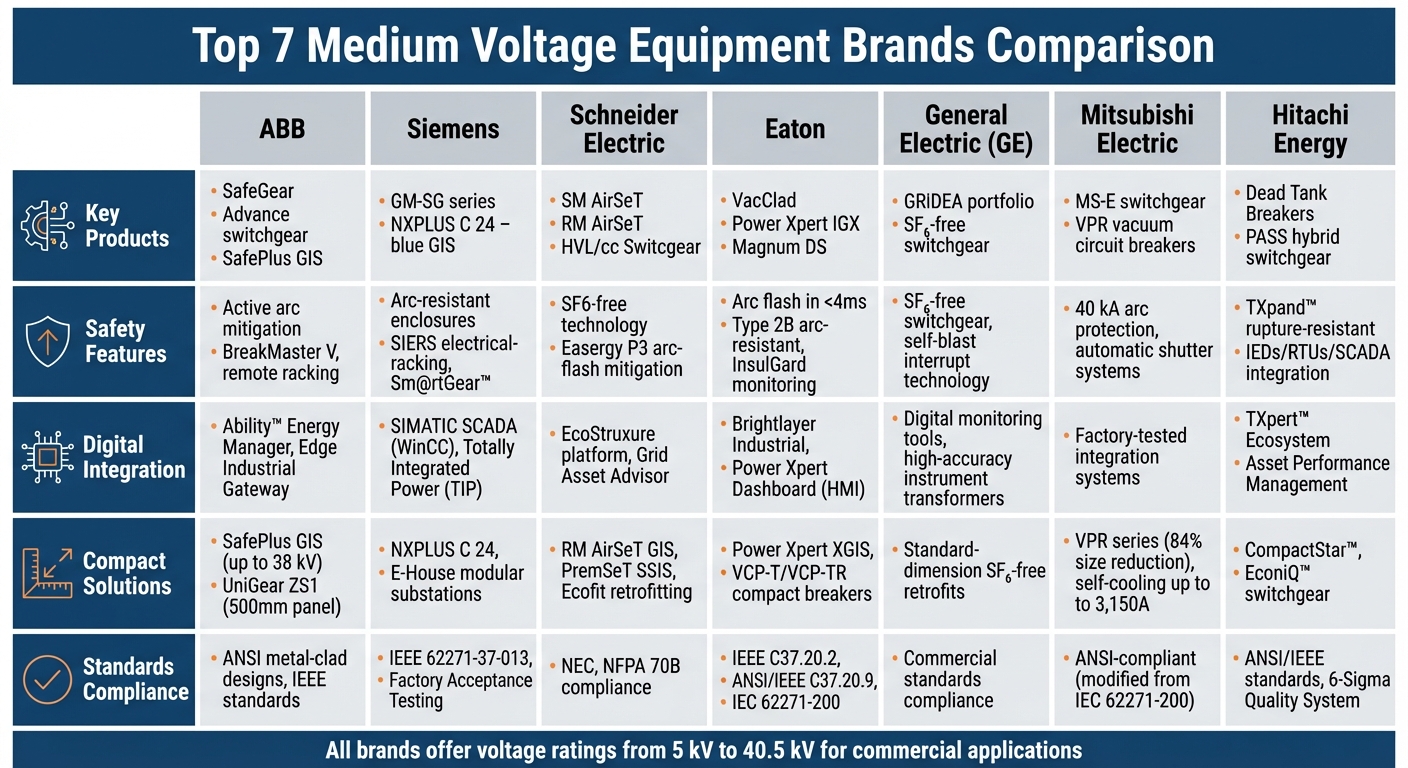 Top 7 Medium Voltage Equipment Brands – Electrical Trader