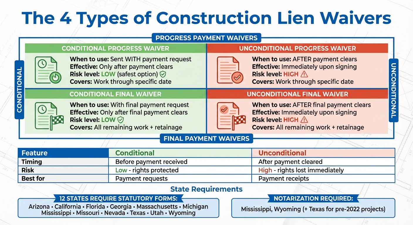 Understanding Lien Waivers in Construction Billing - Contractor Foreman