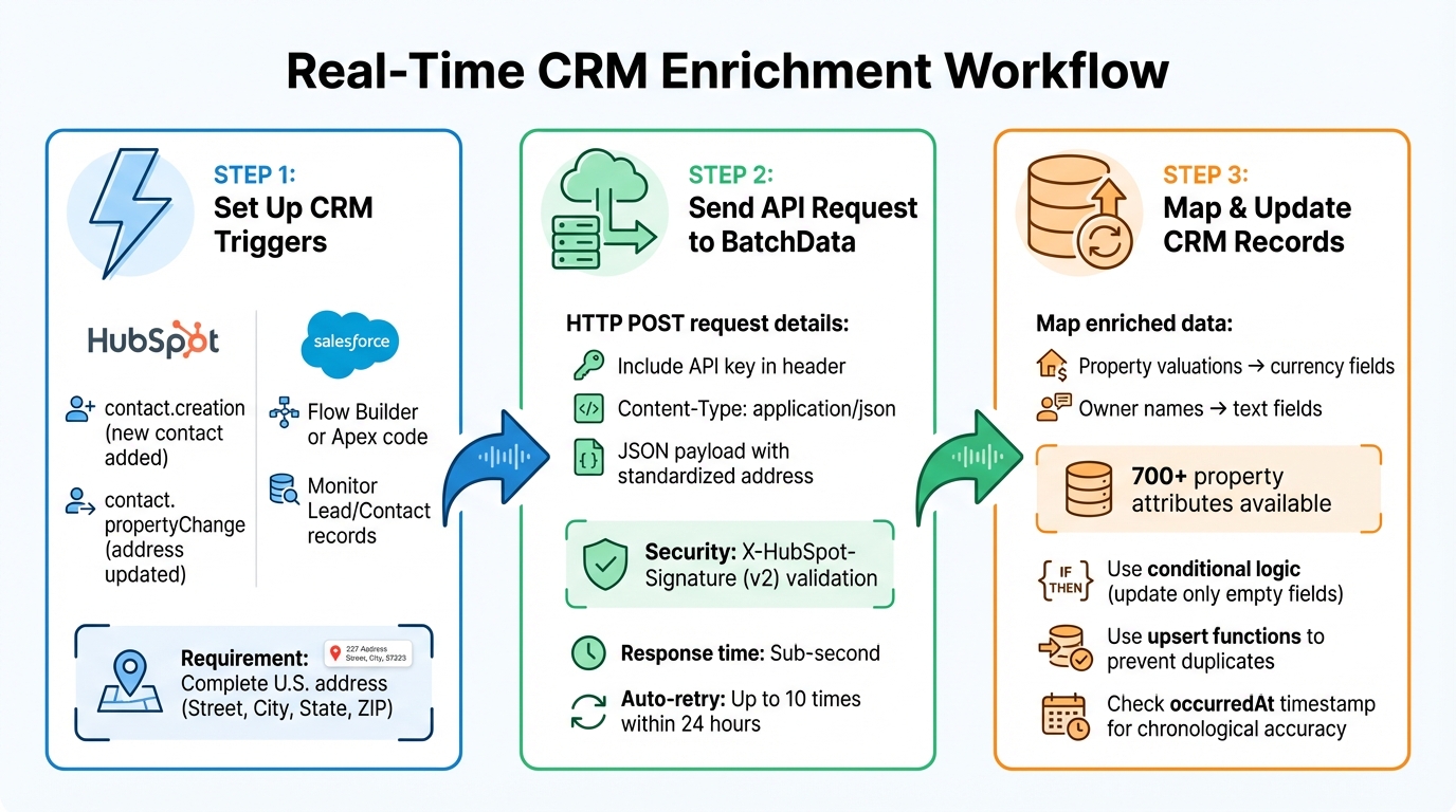 Enriching Your CRM in Real-Time: A Guide to Integrating BatchData with