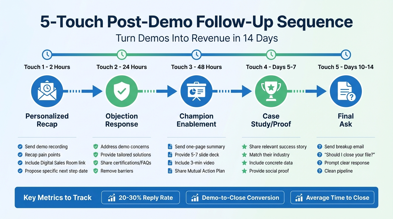 Post-Demo Follow-Up Sequence That Actually Closes - M ACCELERATOR by M ...