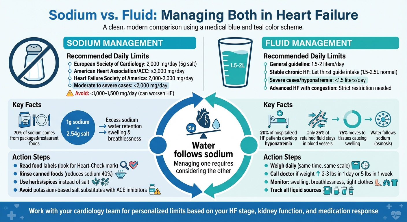 Sodium vs. Fluid: Managing Both in Heart Failure - My Cardiologist ...